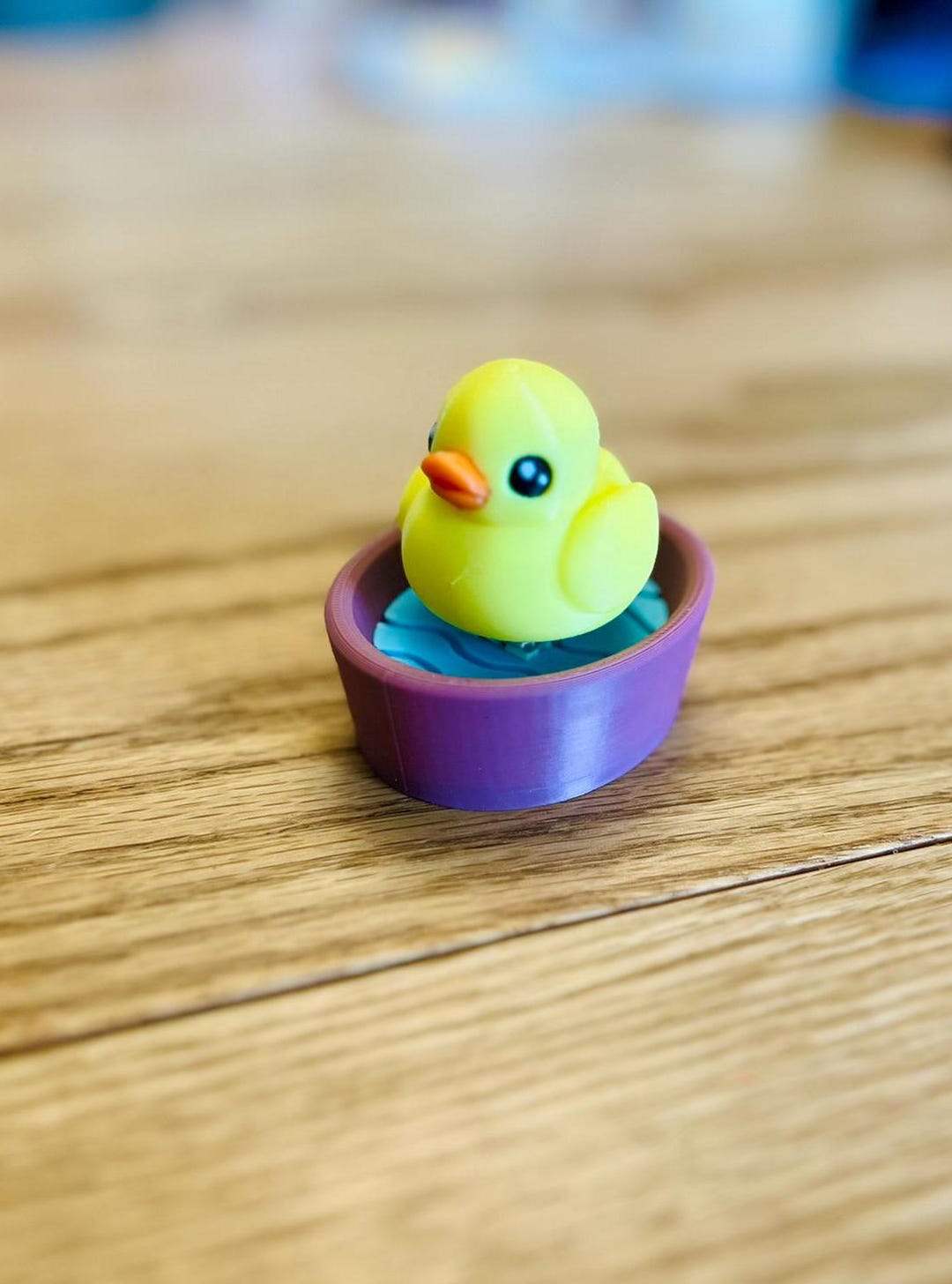 3D Printed Mechanical Ducky Clicker Tactile Fidget Toy, Stress Relief ...