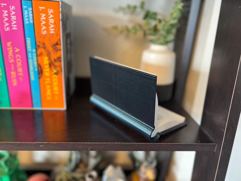 Open Book Kindle Holder 3D Printed E-reader Stand, Book-shaped Tablet ...