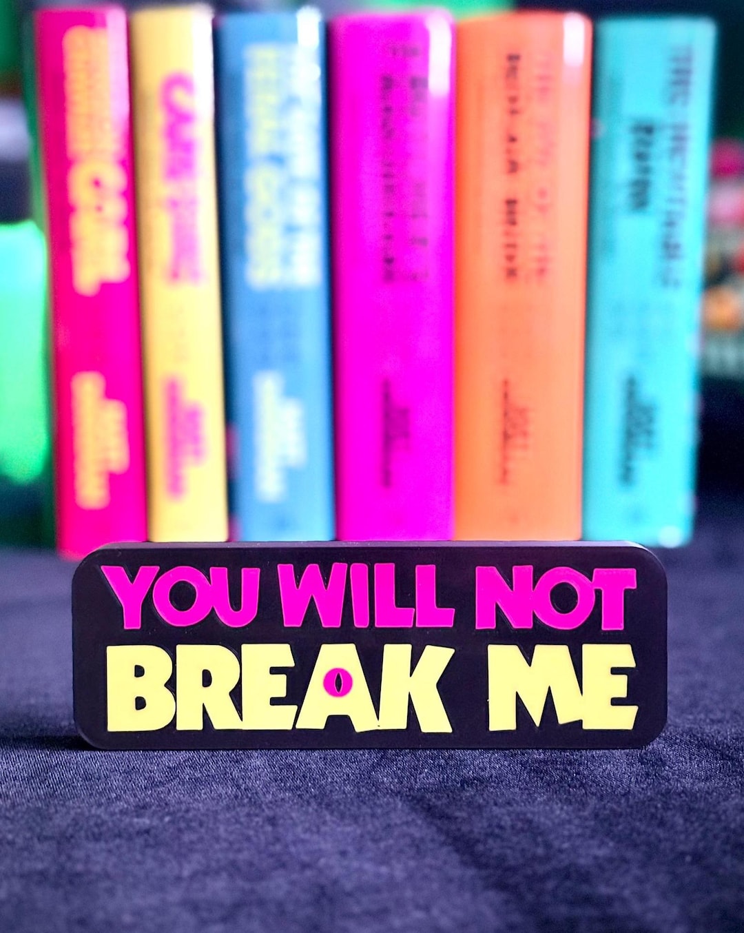 You Will Not Break Me Sign, Dungeon Crawler Carl Inspired Decor, Litrpg ...