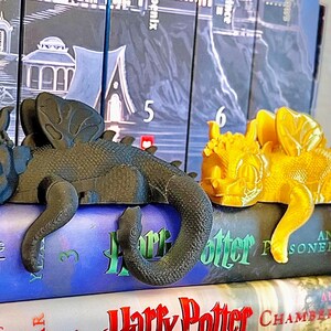 Bookshelf Dragon Sleeping V3 – Adorable 3D Printed Dragon Decor ...