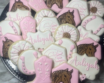 Cowgirl Rodeo Sugar Cookies - Etsy