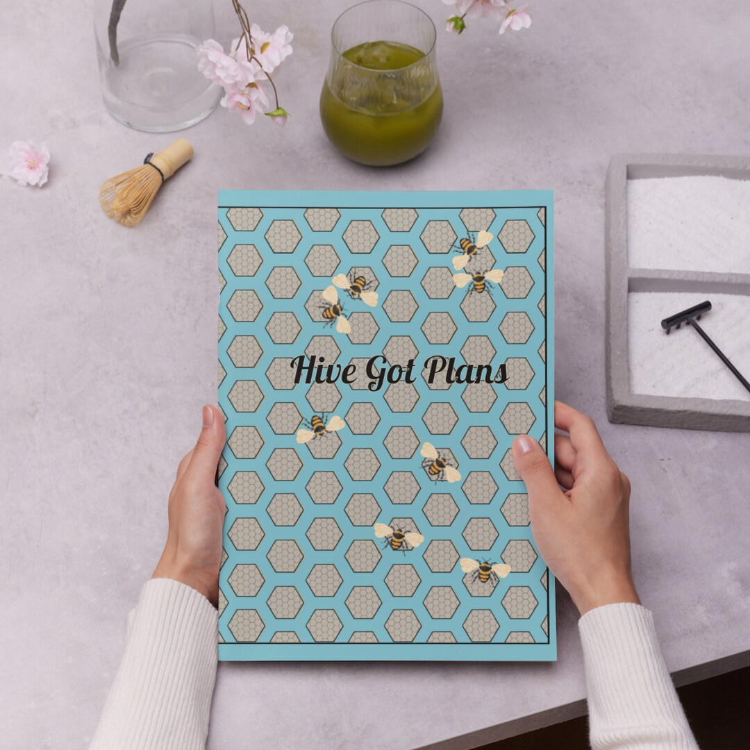 Hive Got Plans Journal - the Ultimate Companion for the Ambitious - Etsy