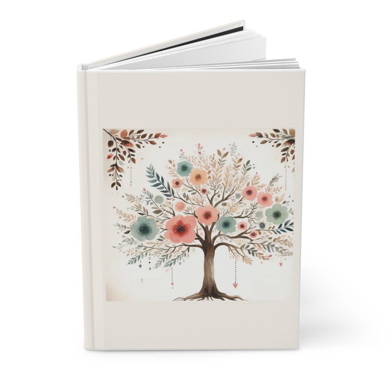 Watercolor Family Tree Journal - Chronicle Your Parenting Journey - Etsy