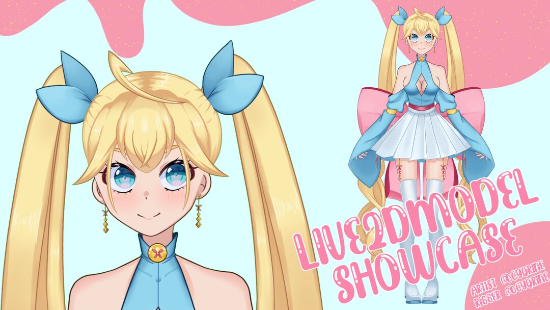 Arice (vtuber Model) ADOPTABLE - Etsy