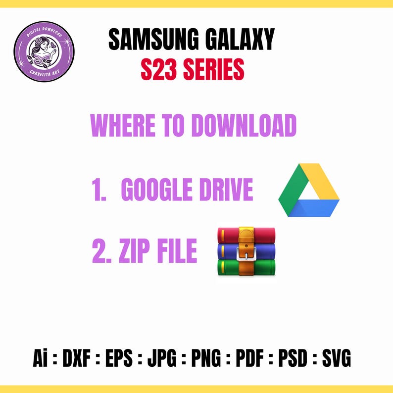 Samsung Galaxy S23 Case Template Bundle: Cricut & Silhouette Files ...
