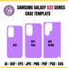 Samsung Galaxy S23 Case Template Bundle: Cricut & Silhouette Files ...