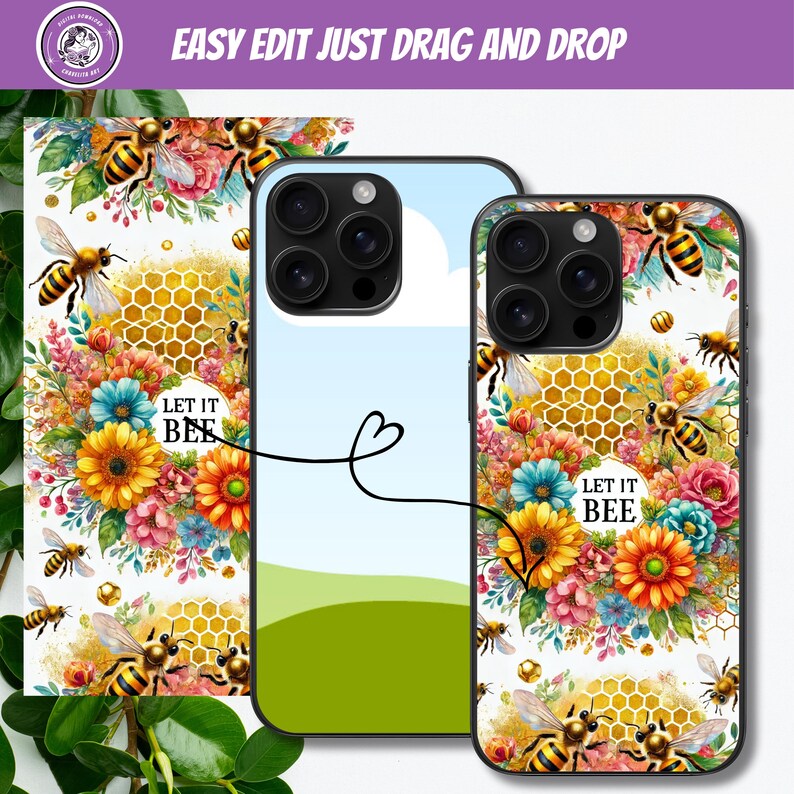 Maqueta de iPhone 16 Pro Max en Canva / Tema de carta de amor ...