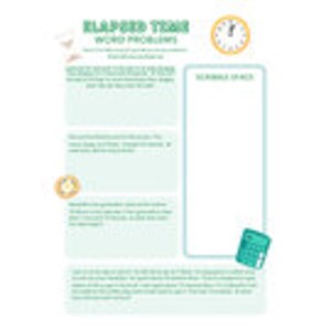 Printable Math Worksheets Instant Digital Download Telling Time Clocks ...