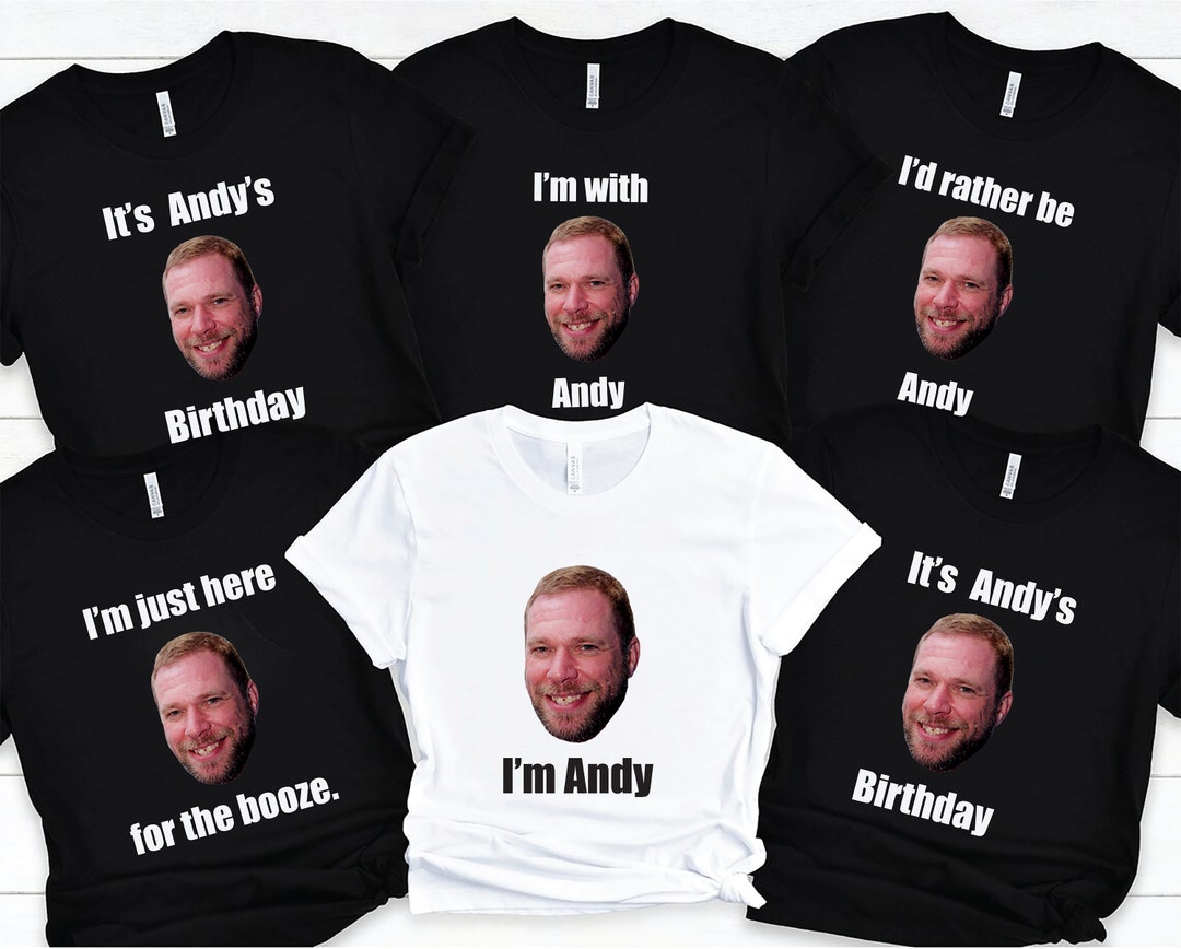 Funny Birthday Matching Shirts, Gag T-shirts, Group Shirts for Friends ...