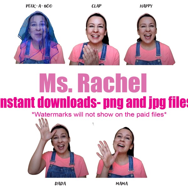 Ms Rachel Birthday Theme - Etsy