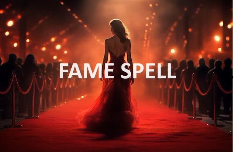 FAME SPELL / Popularity Spell, Tiktok, Instagram, Youtube, Become a ...