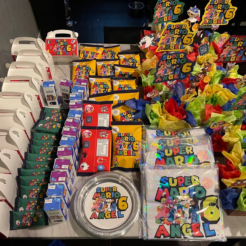 Plastic Party Favor Bags - Etsy