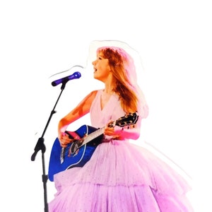 Taylor Swift Standee Live Guitar Performance 2D Figure - Etsy