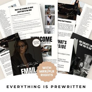 Master Resell Rights Email Templates PLR Digital Product Ebooks Mrr ...