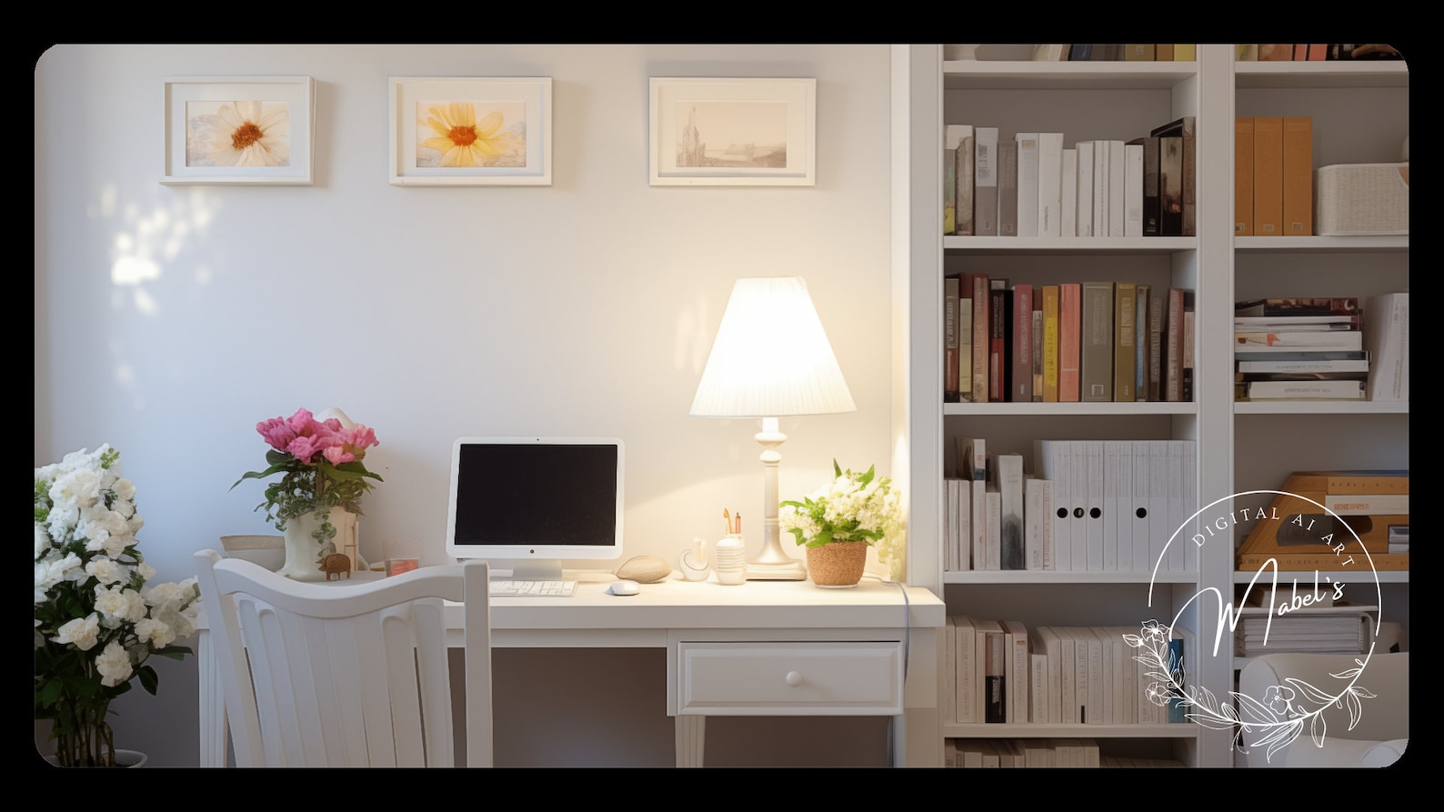 Home Office Virtual Backgrounds 5 Bundle With BONUS Blur Images for ...