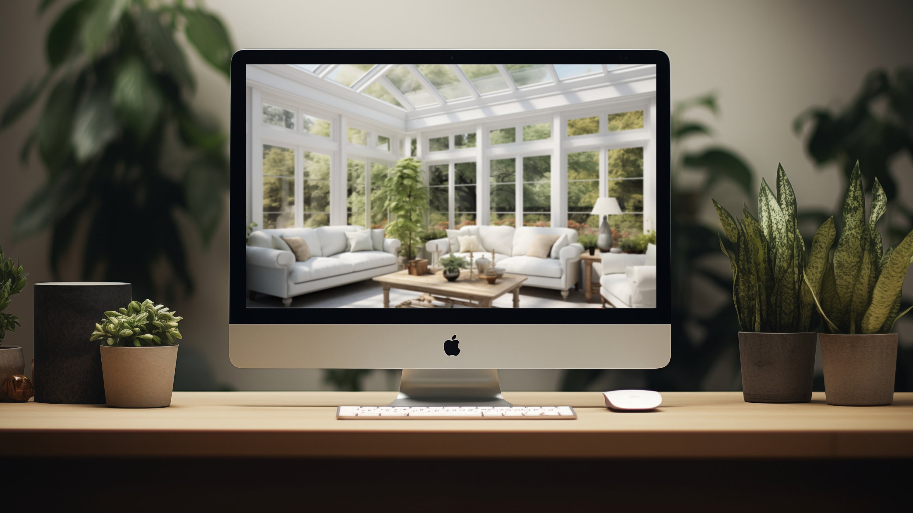 Sunroom Virtual Background for Zoom, Microsoft Teams, Facebook, Webex ...