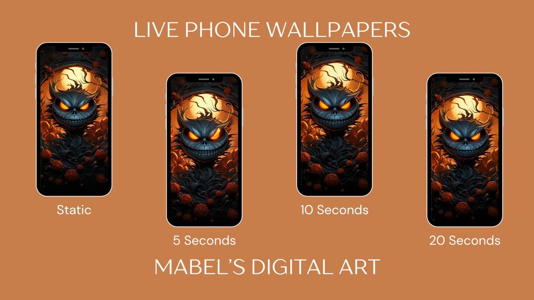 Halloween Demon Dark Gothic Horror Cell Phone Live and Static Live ...
