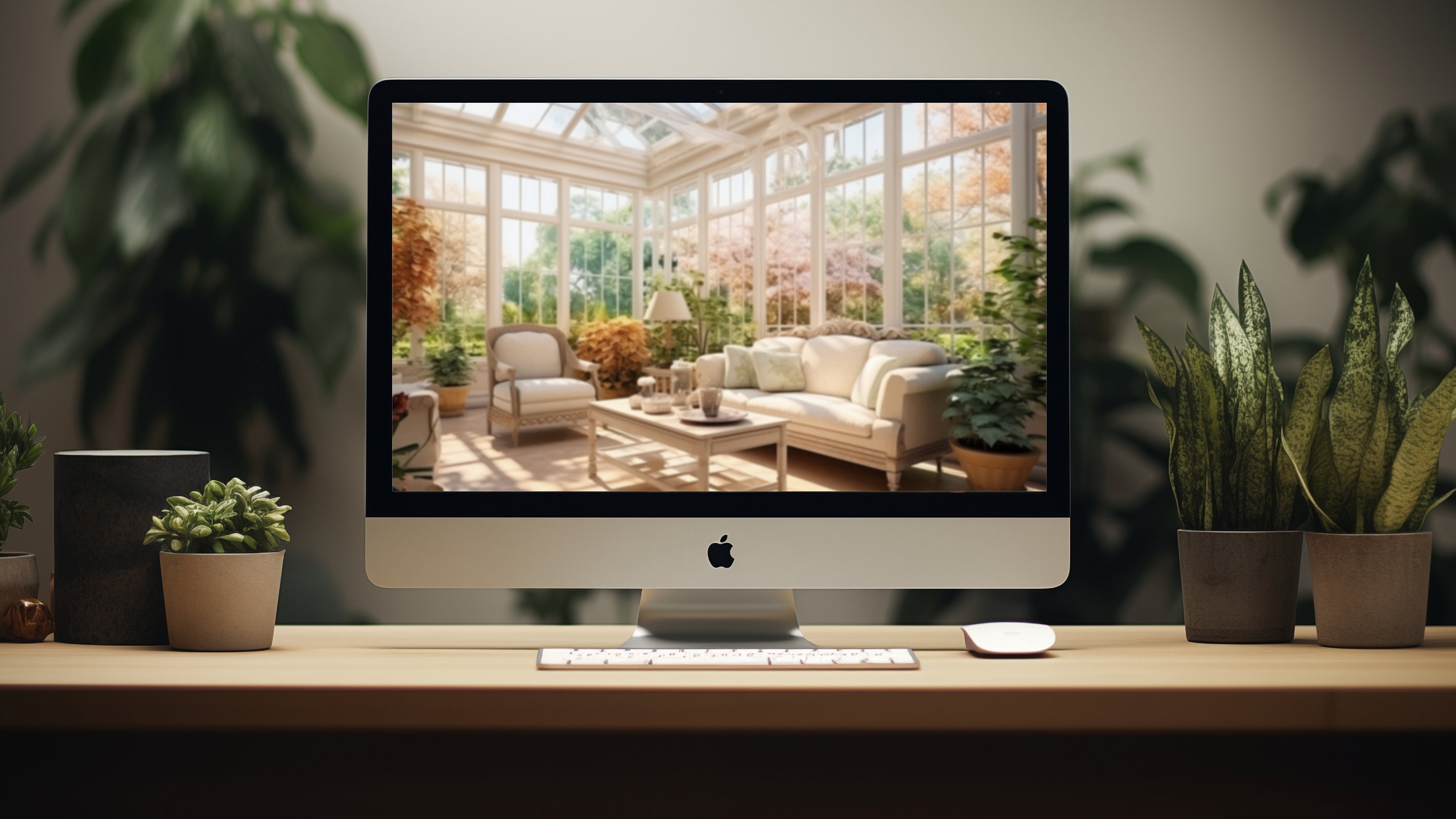 Sunroom Virtual Background for Zoom, Microsoft Teams, Facebook, Webex ...