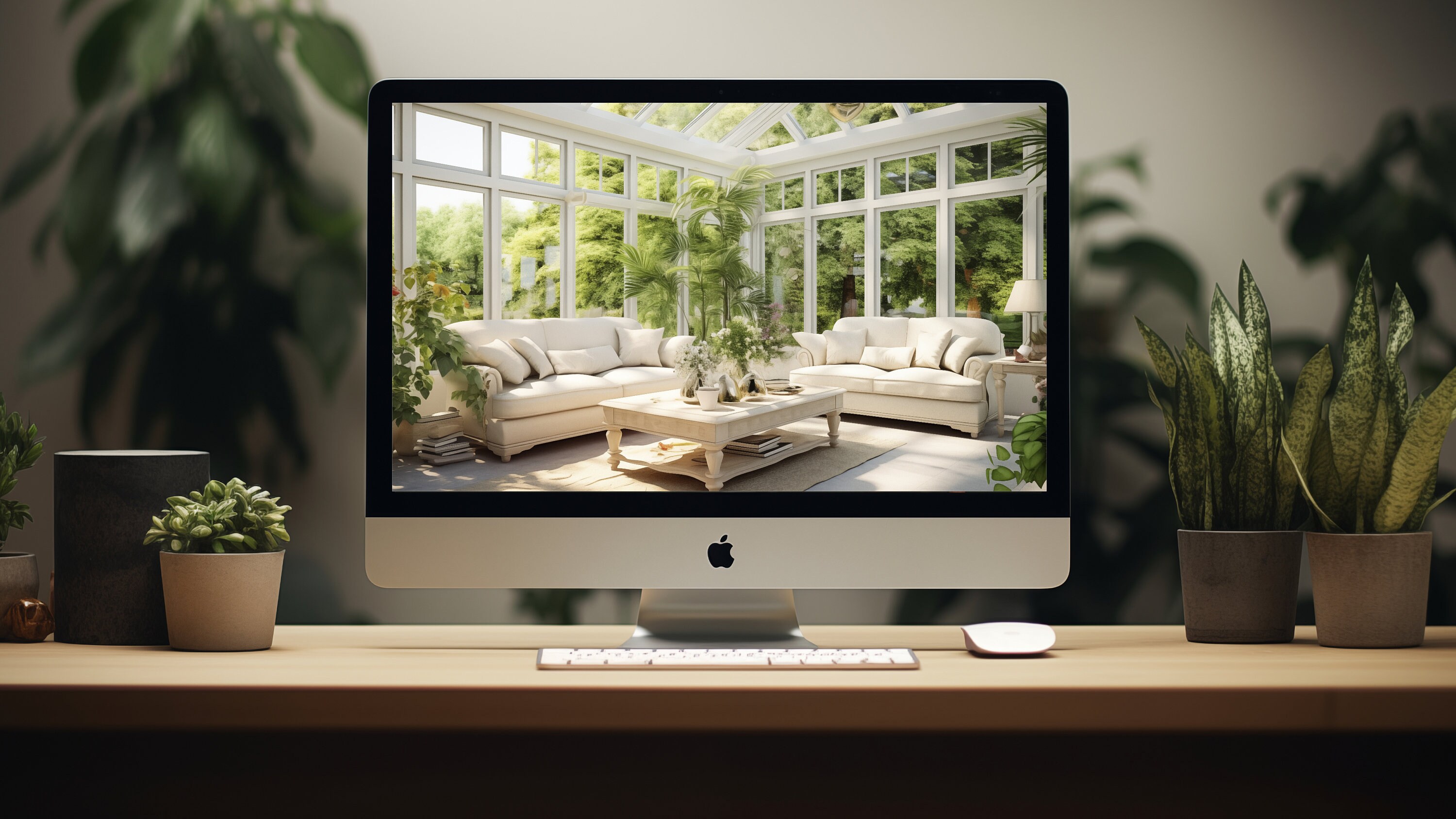 Sunroom Virtual Background for Zoom, Microsoft Teams, Facebook, Webex ...