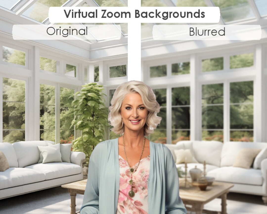 Sunroom Virtual Background for Zoom, Microsoft Teams, Facebook, Webex ...