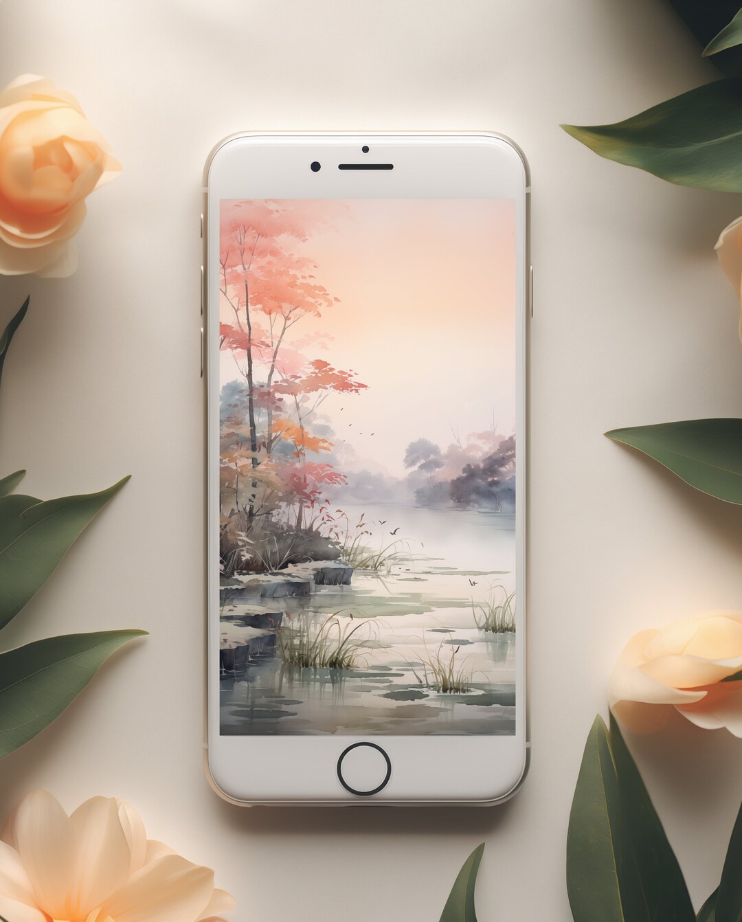 Asian Japanese Zen Scenery Smartphone iPhone Android Background ...
