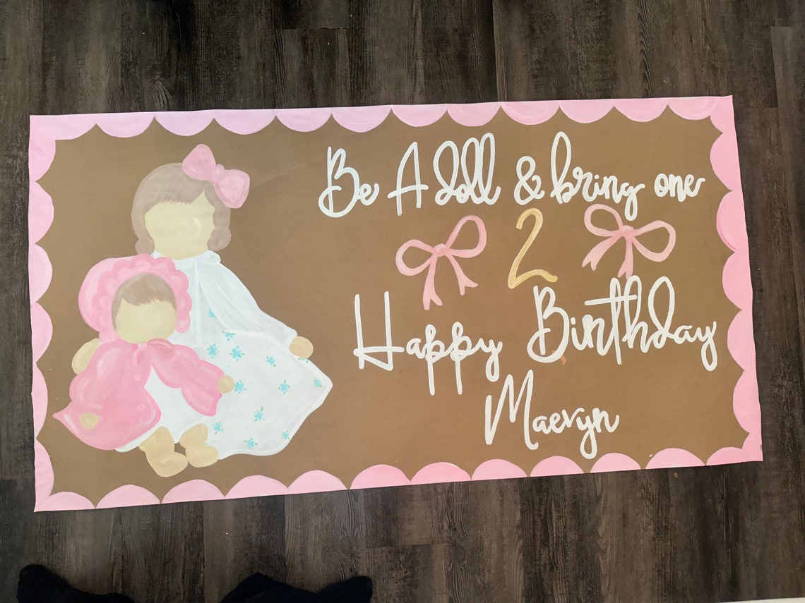 Painted Party Sign - Etsy