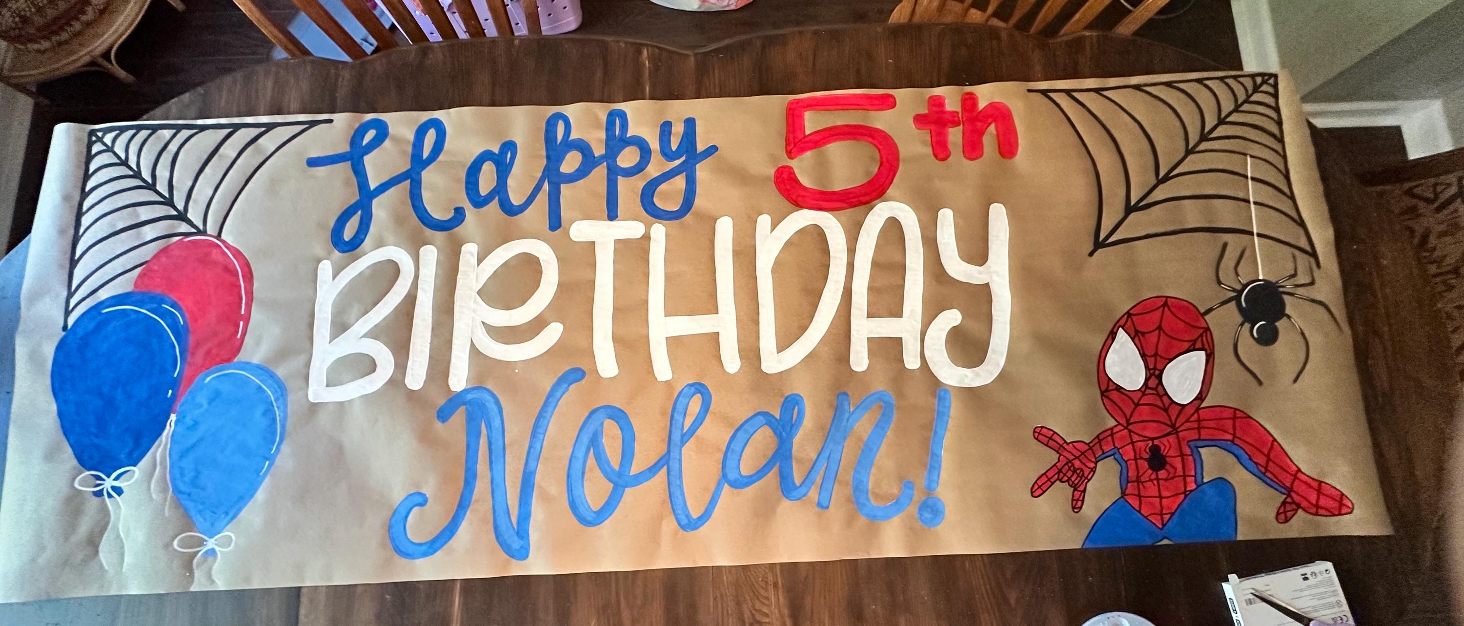 Painted Party Sign - Etsy