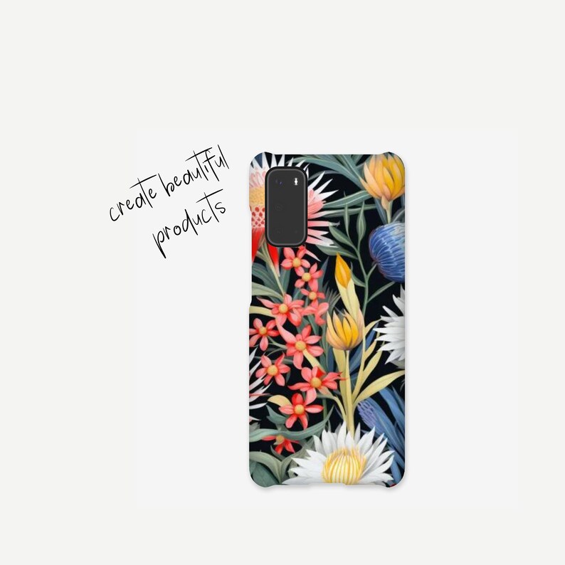Australian Native Flowers Seamless Pattern Botanical Textile Design ...