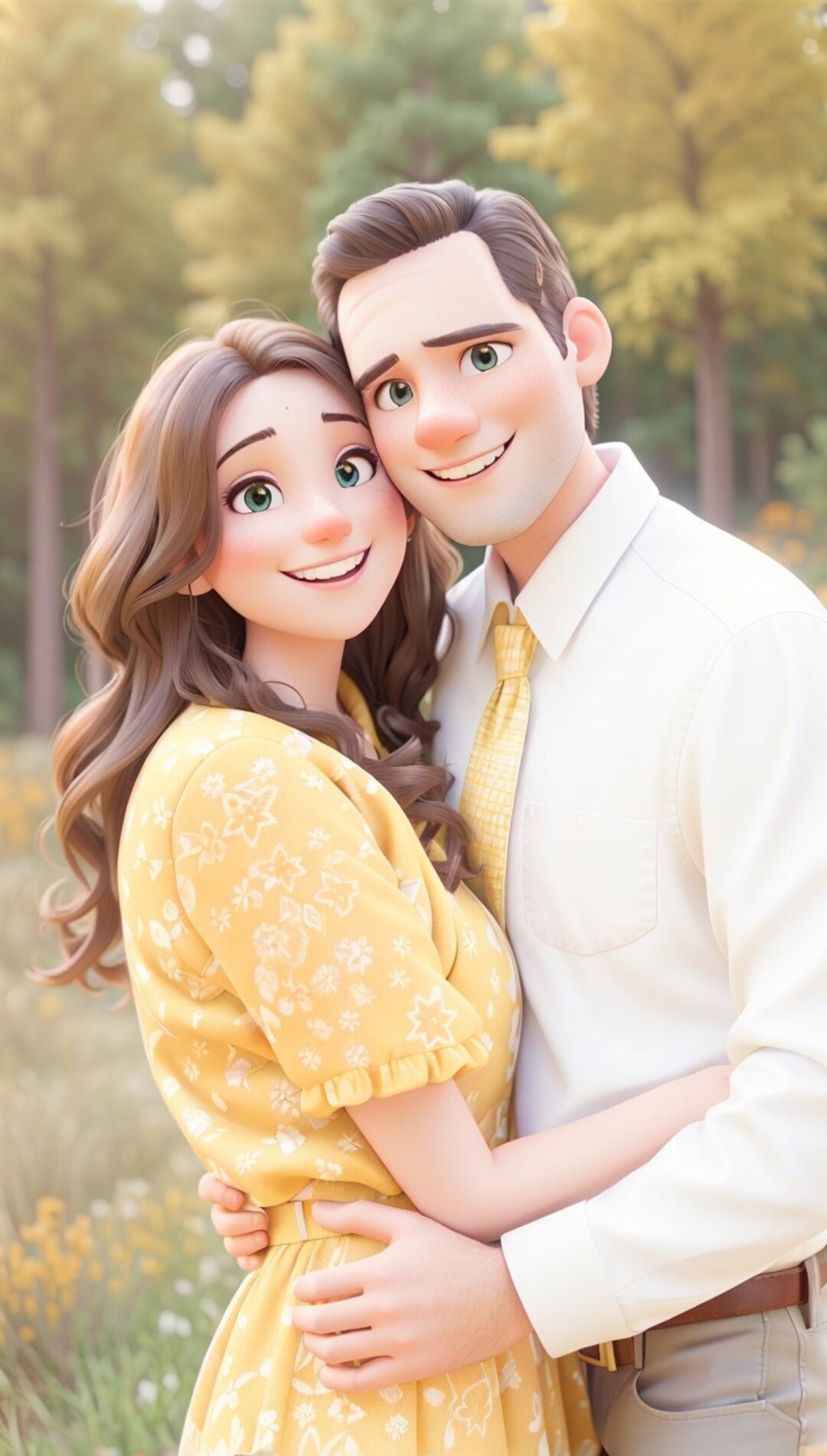 Custom Pixar Style Portrait From Photo, Cartoon 3D Art - Etsy