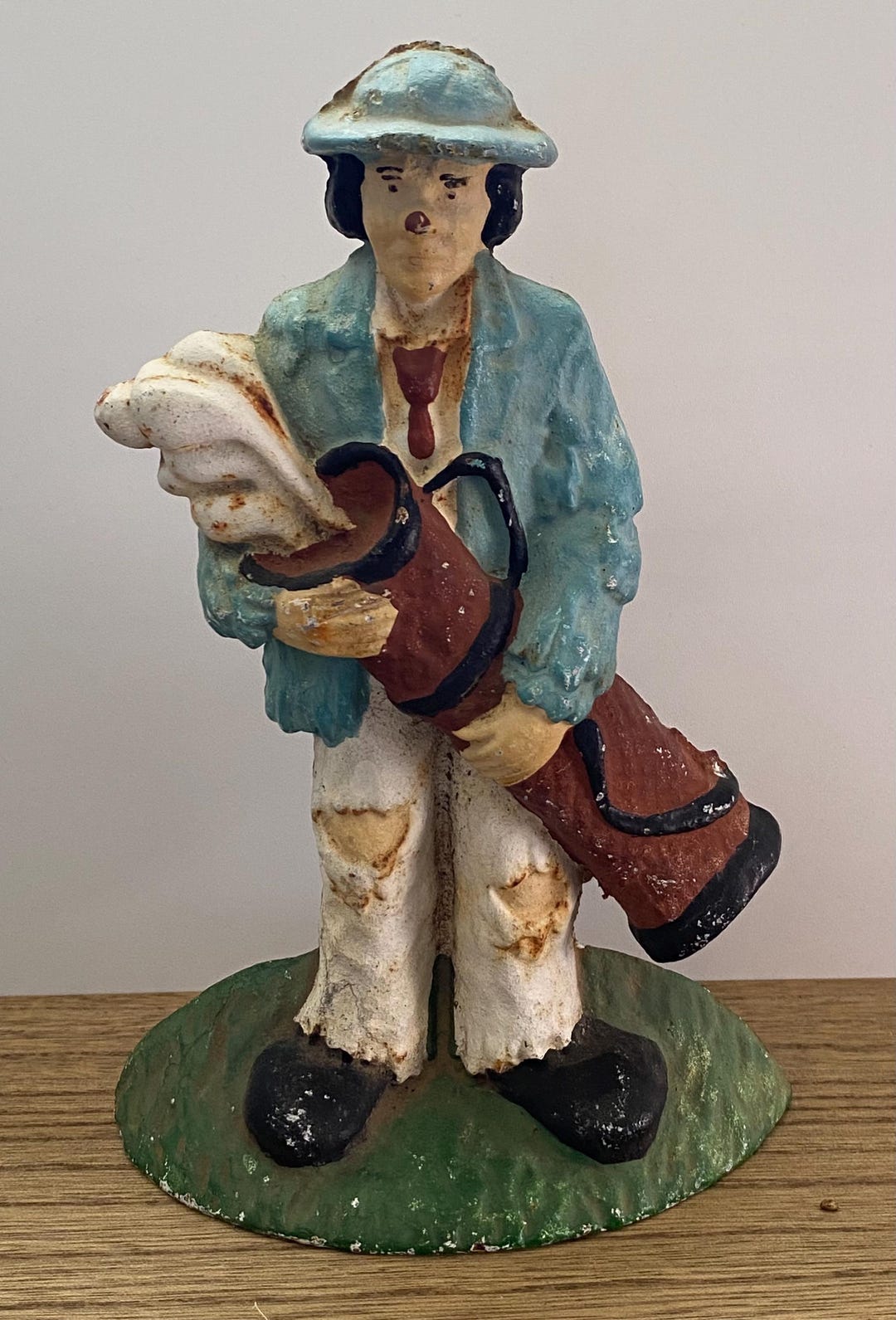 1940s Vintage HOBO Clown Golfer Cast Iron Door Stop - Etsy
