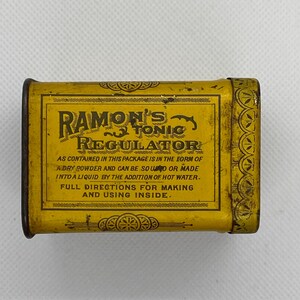 Vintage RAMONS Tonic Regulator Specific Remedy for Torpid Liver Medical ...