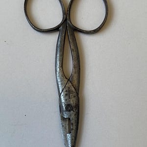 Antique 19th C Joseph Rodgers & Sons Sheffield England Sewing Scissors ...