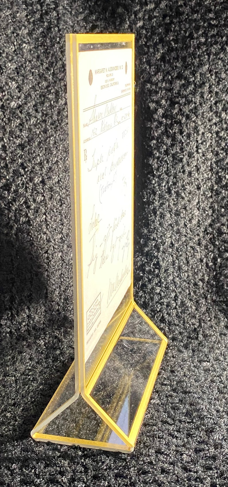 1960 Triple Sulfa Antibiotic Oral Suspension Framed Vintage Antique Rx ...