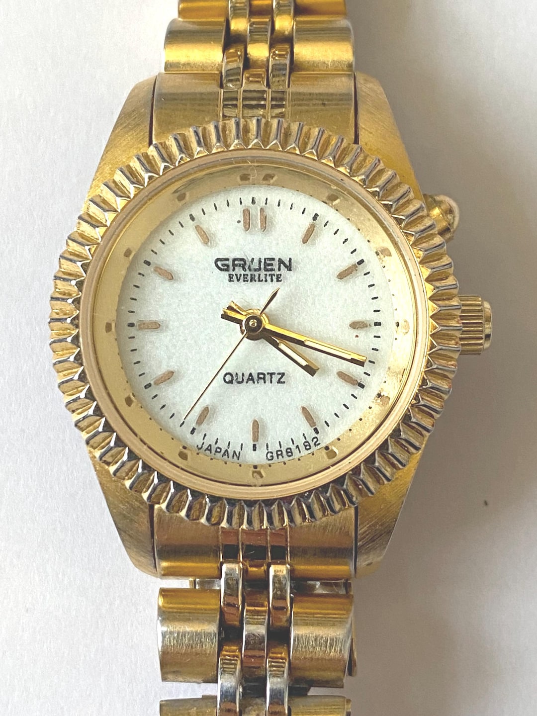 Vintage Womens GRUEN Everglo Watch With Bracelet Band - Etsy