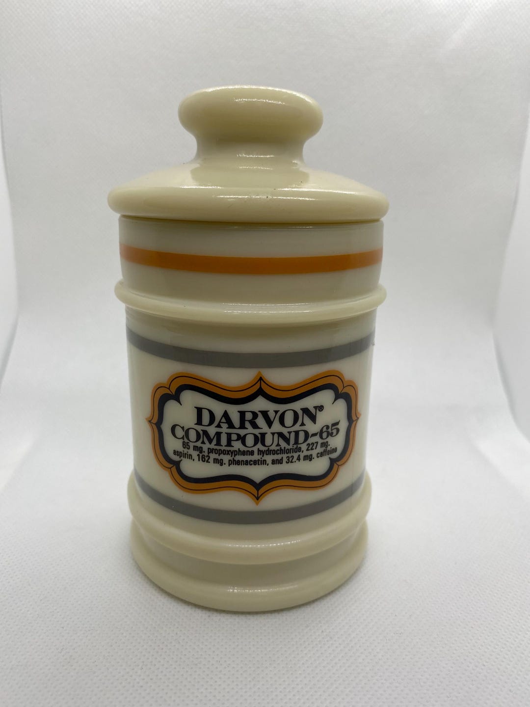 Vintage 1950s DARVON Narcotic Pain Medicine Medical Apothecary ...