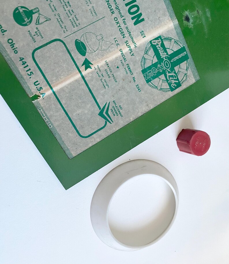 Vintage Breath-o'-life Oxygen Administration Kit, Medical 1960s Decor ...