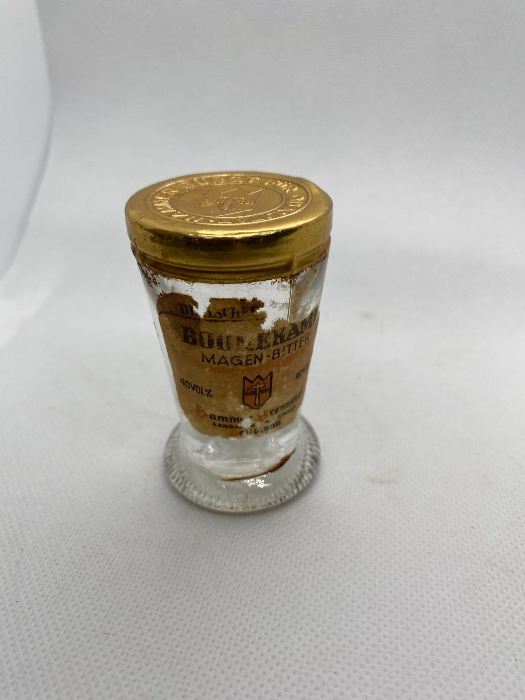 Vintage BOONEKAMP MAGEN-BITTER Medical Apothecary Medicine Bottle With ...