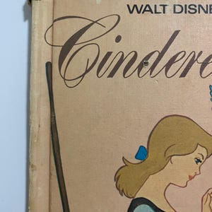 1974 WALT DISNEY’S Cinderella Childrens’ Hardcover Book - Etsy