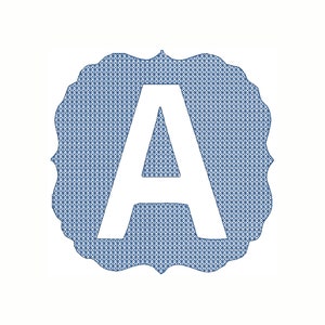 Embossed Machine Embroidery Alphabet, Monogram Towel Font, A-Z Sorted ...