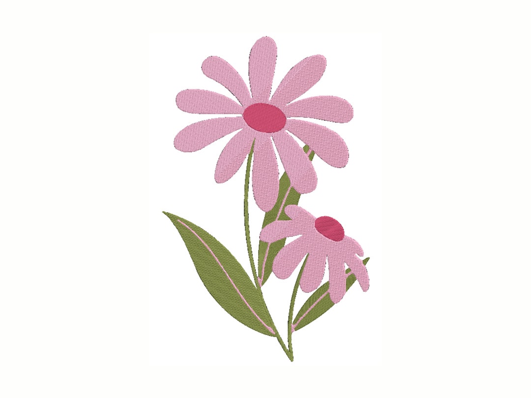 Floral Embroidery Digital File - Machine Embroidery Design - Instant ...