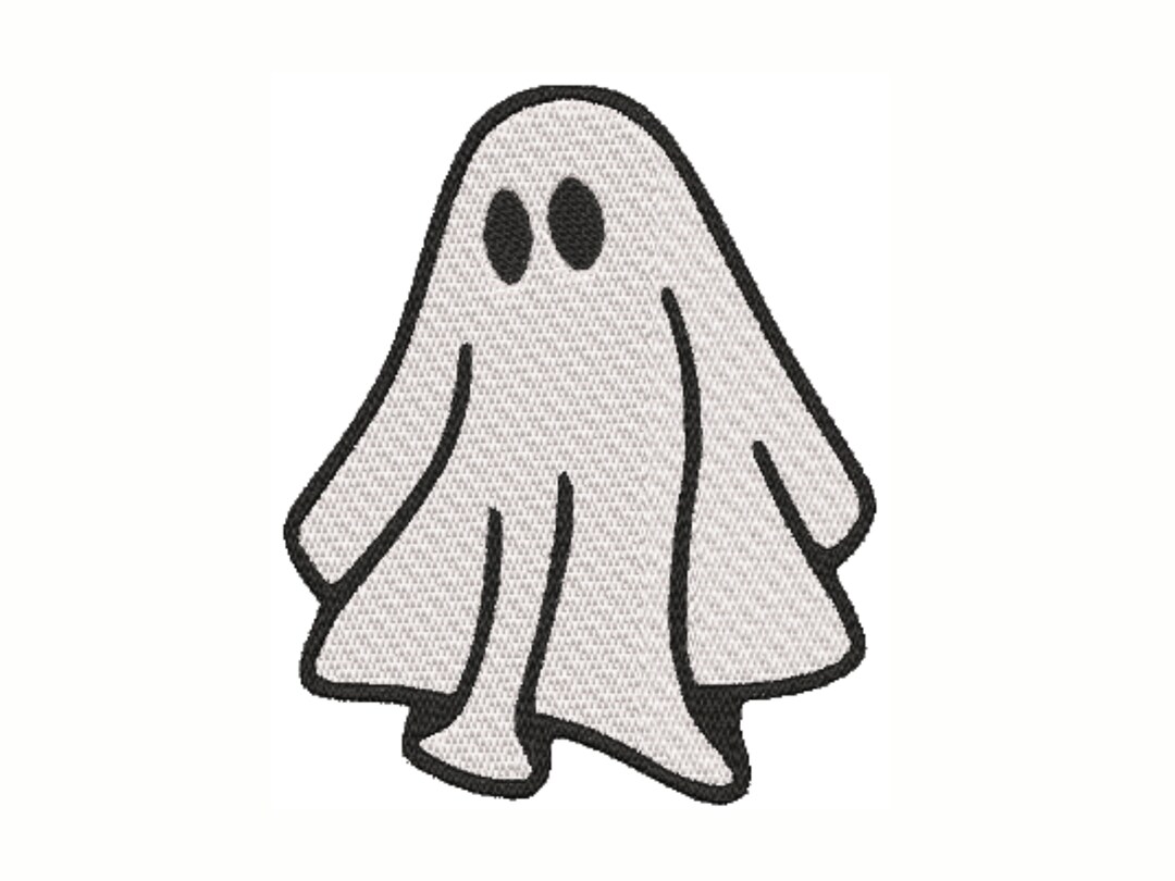 Scary Ghost Embroidery Design, Halloween Embroidery Design, Machine ...