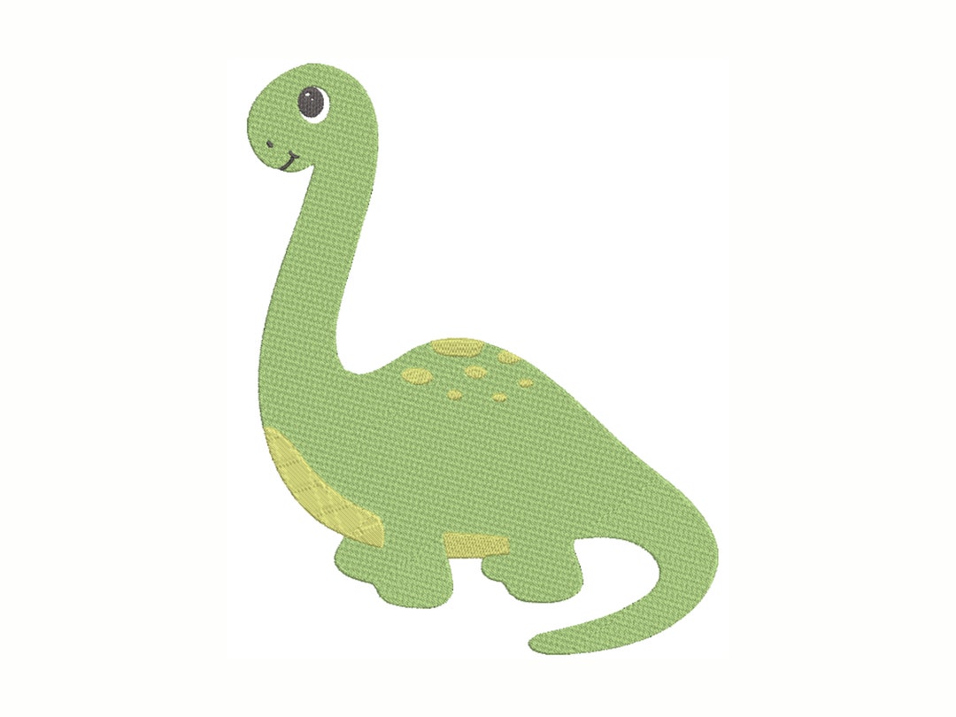 Roaring Dinosaur Embroidery Digital File - Fun DIY Stitching Design ...