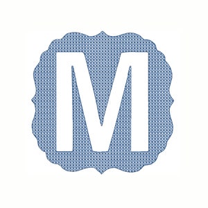 Embossed Machine Embroidery Alphabet, Monogram Towel Font, A-Z Sorted ...