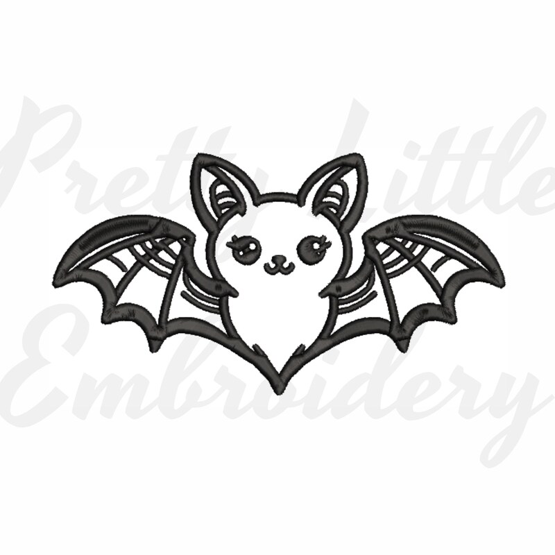 Bat Embroidery - Etsy