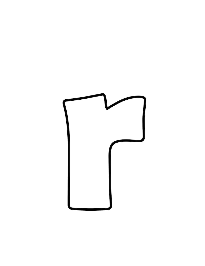 Large Printable Lowercase Alphabet Letters Big Block Letters for ...