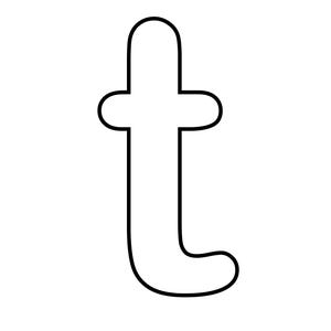 Large Printable Lowercase Alphabet Letters Big Block Letters for ...