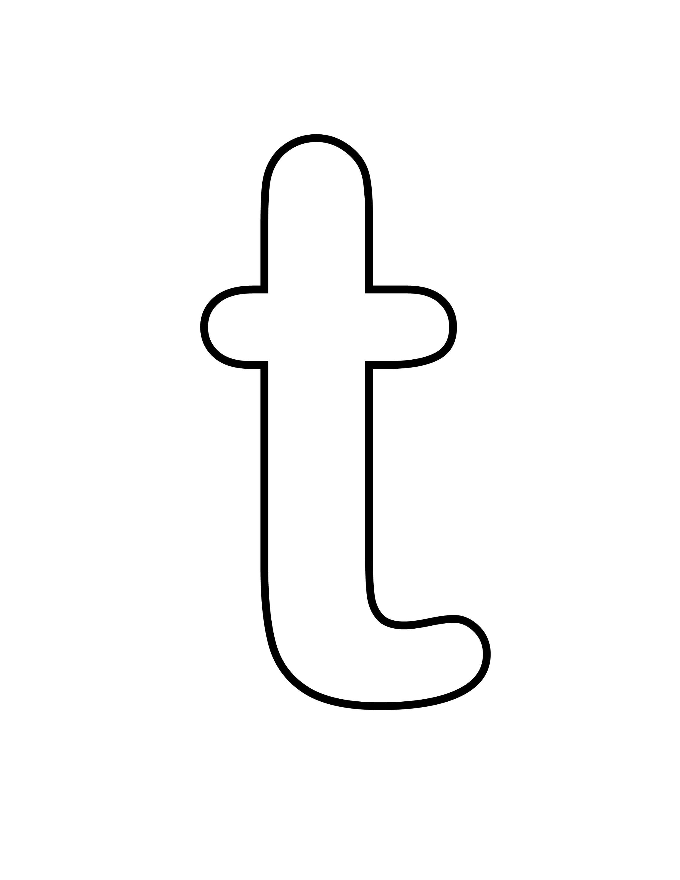 Large Printable Lowercase Alphabet Letters Big Block Letters for ...