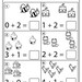 Addition Practice Worksheets for Kindergarten First Grade Printable ...