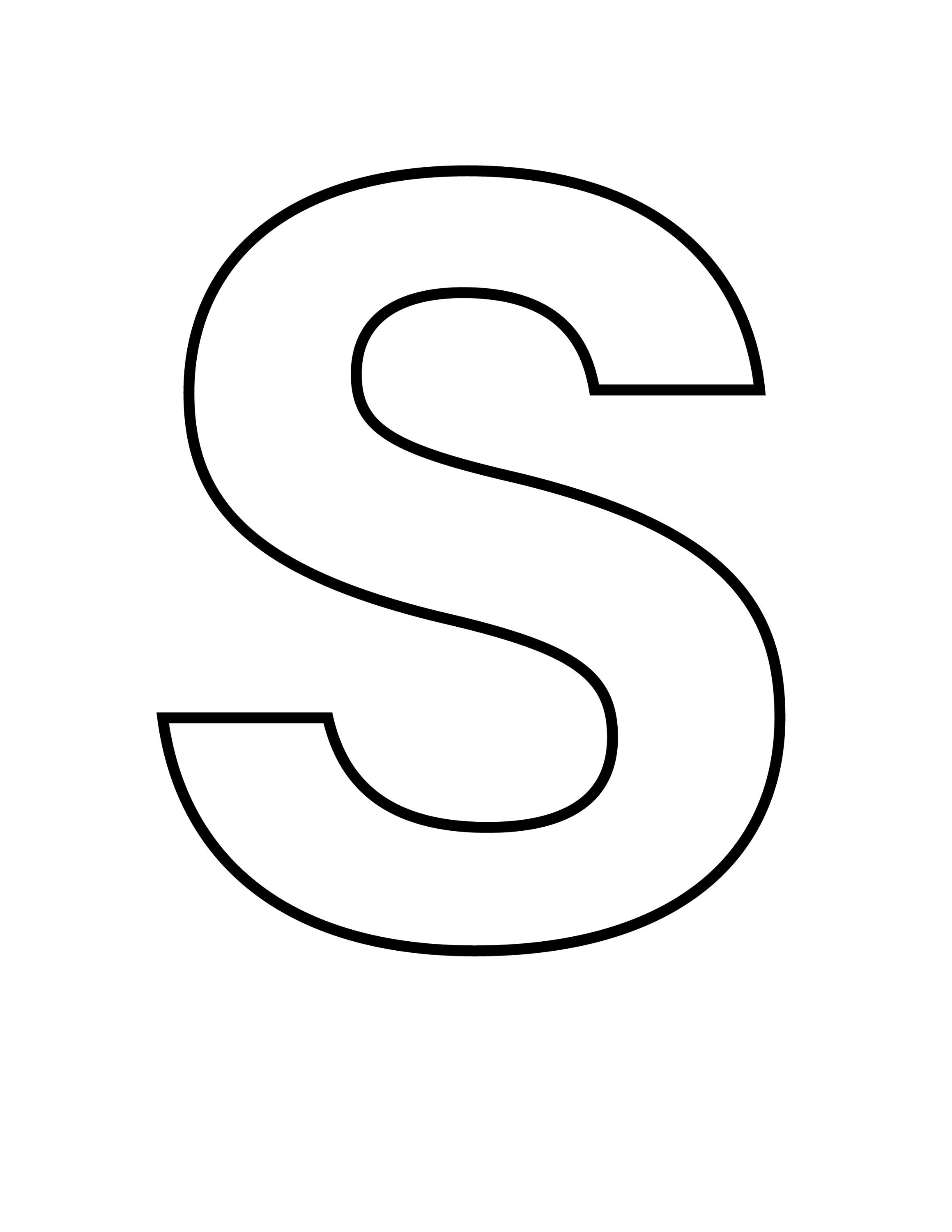 Large Printable Uppercase Alphabet Letters Big Block Letters for ...