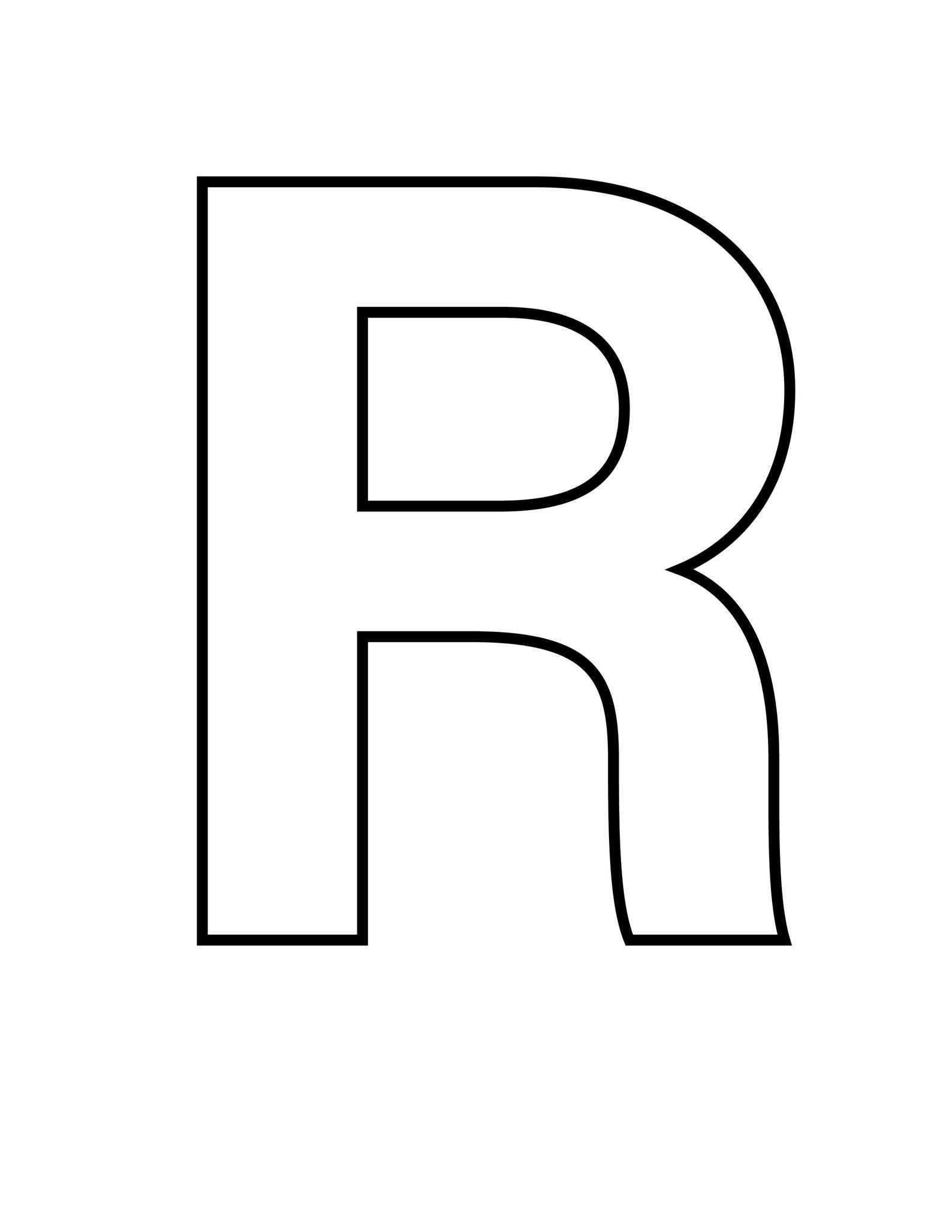 Large Printable Uppercase Alphabet Letters Big Block Letters for ...